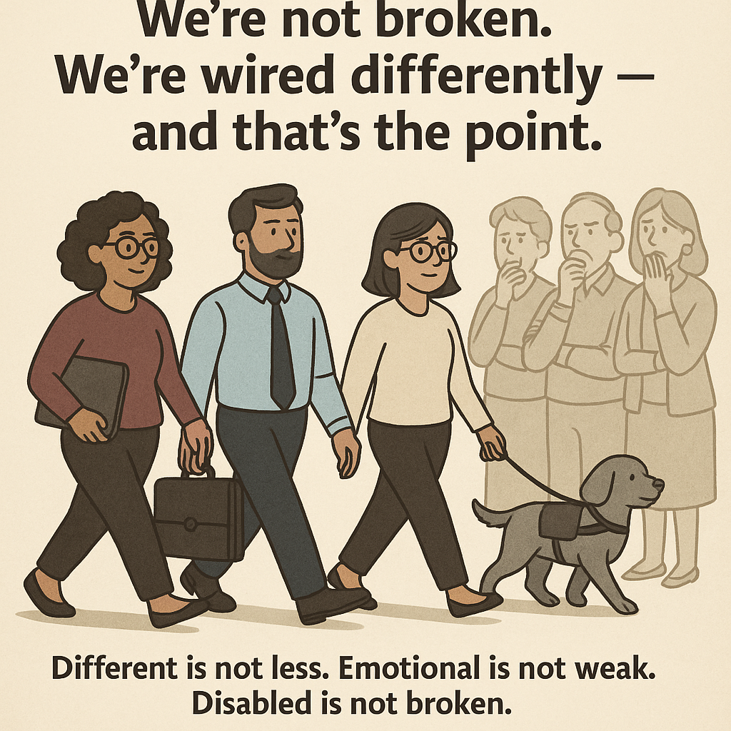 🧠 We’re Not Broken. We’re Wired Differently – And That’s the Point ...
