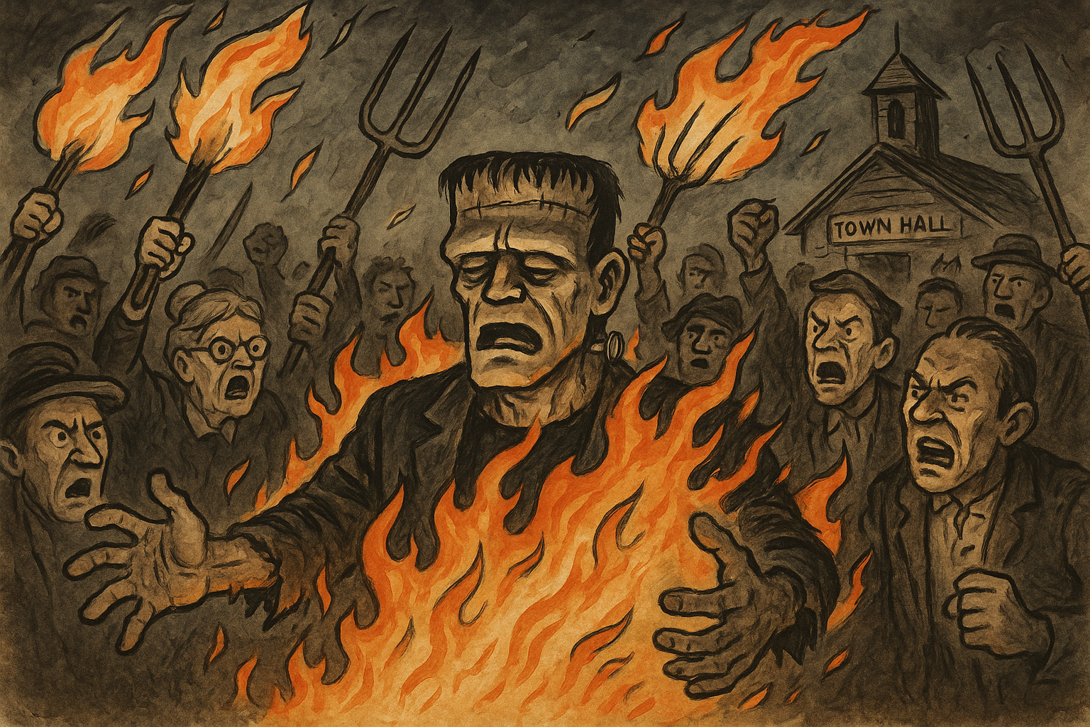 ⚡ Frankenstein and the Condo Mob – Condo Chronicles
