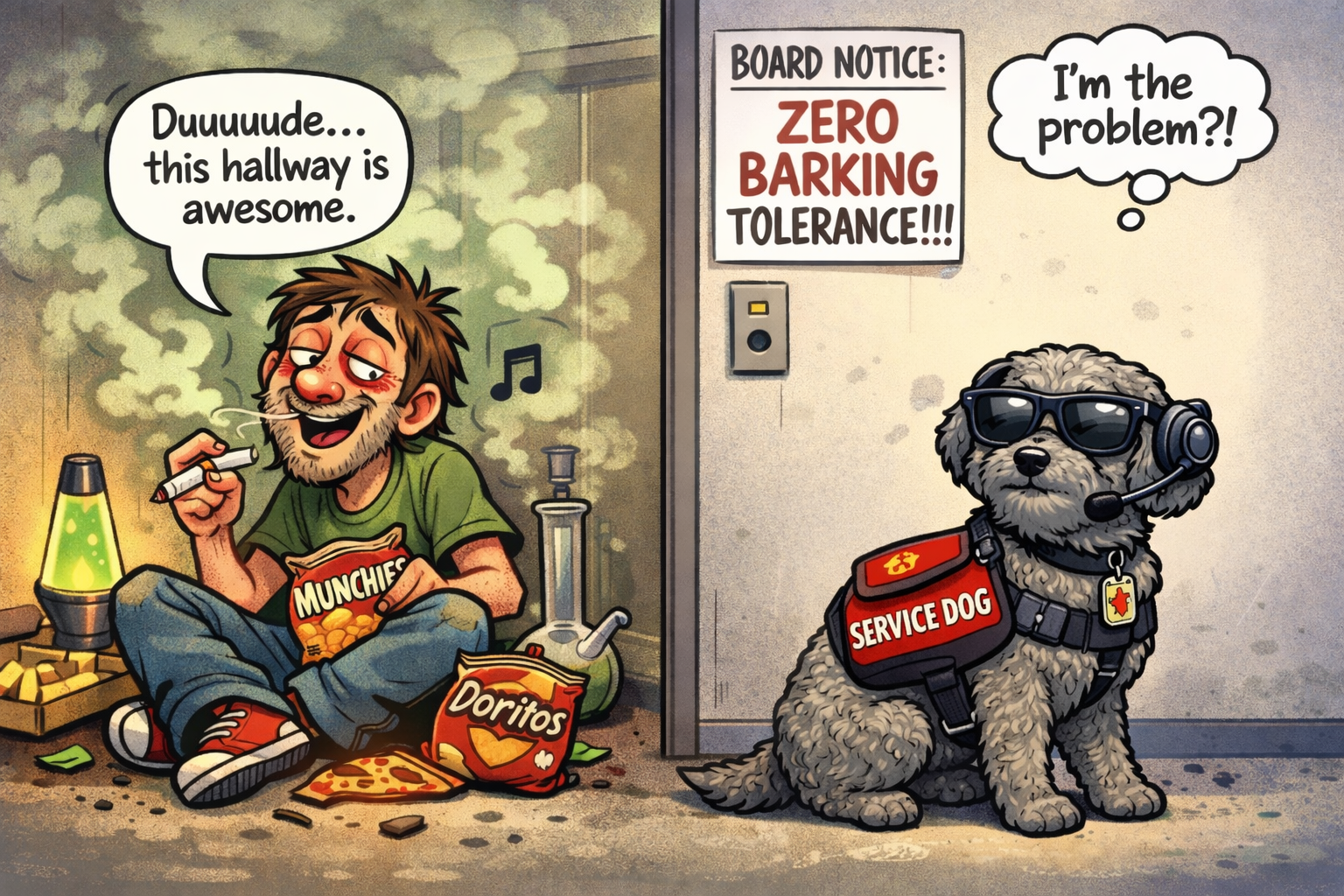 🌿🐕 A Study in Selective Outrage – Condo Chronicles